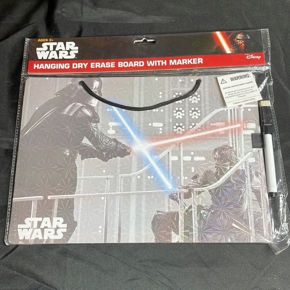 Star Wars | Toys | Star Wars Hanging Dry Erase Board | Poshmark